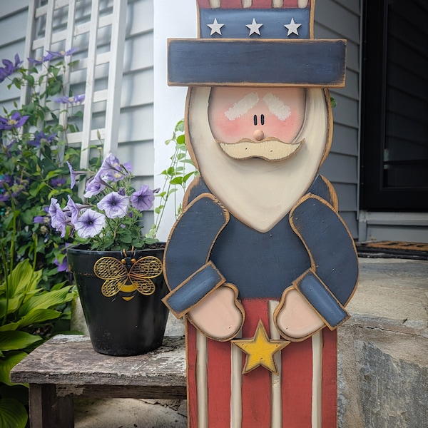Uncle Sam Figure - Etsy