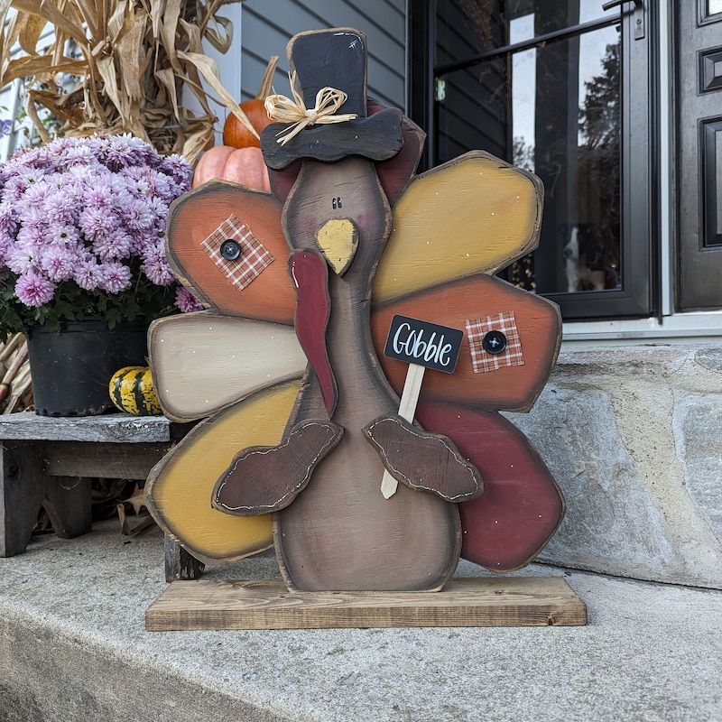 Primitive Turkey Pattern - Etsy