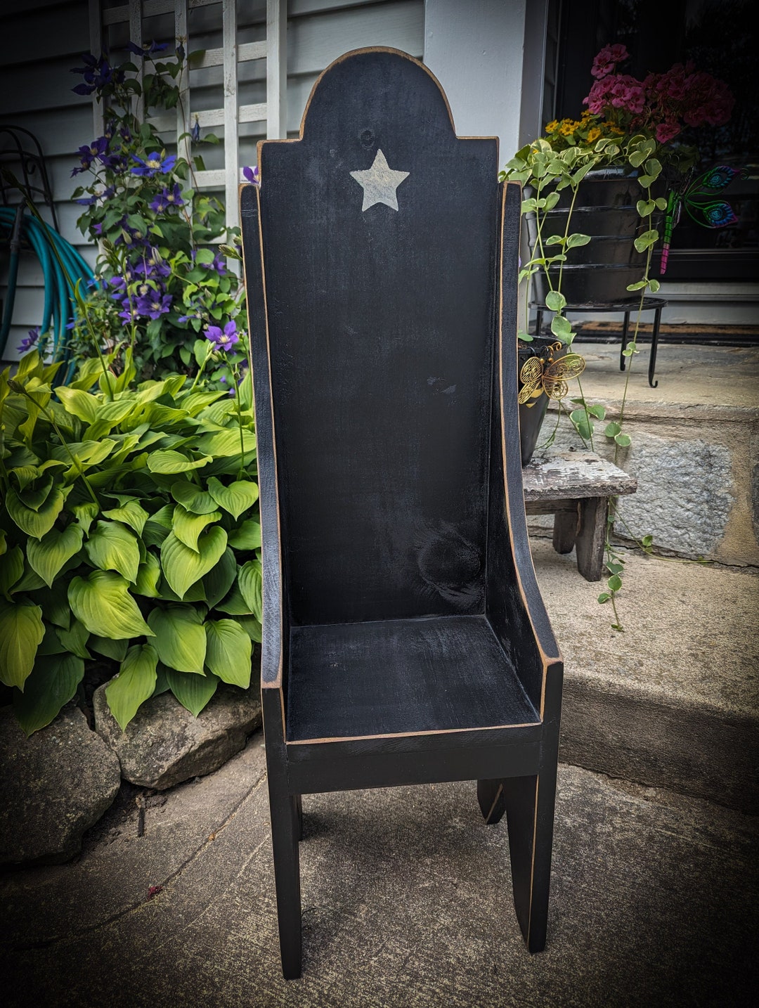 Primitive Decorative Pouting Chair/made per Order/not Ready to Ship - Etsy