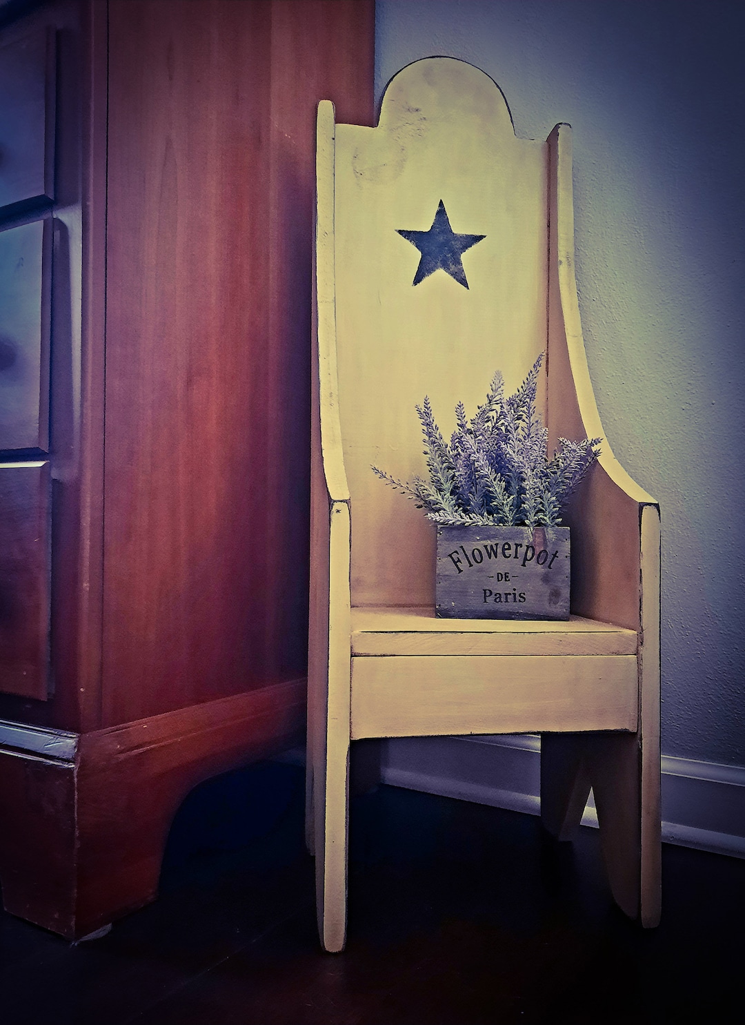 Primitive Decorative Pouting Chair/made per Order/not Ready to Ship - Etsy