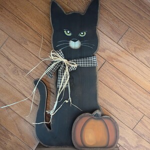 Halloween Prim Cat/22" Tall/made PER Order NOT Ready to Ship/primitive ...