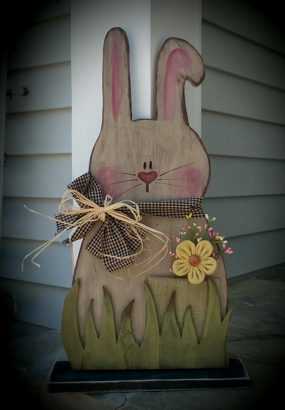 Wood Bunny/22" Tall/ Made PER Order NOT Ready to Ship/primitive ...