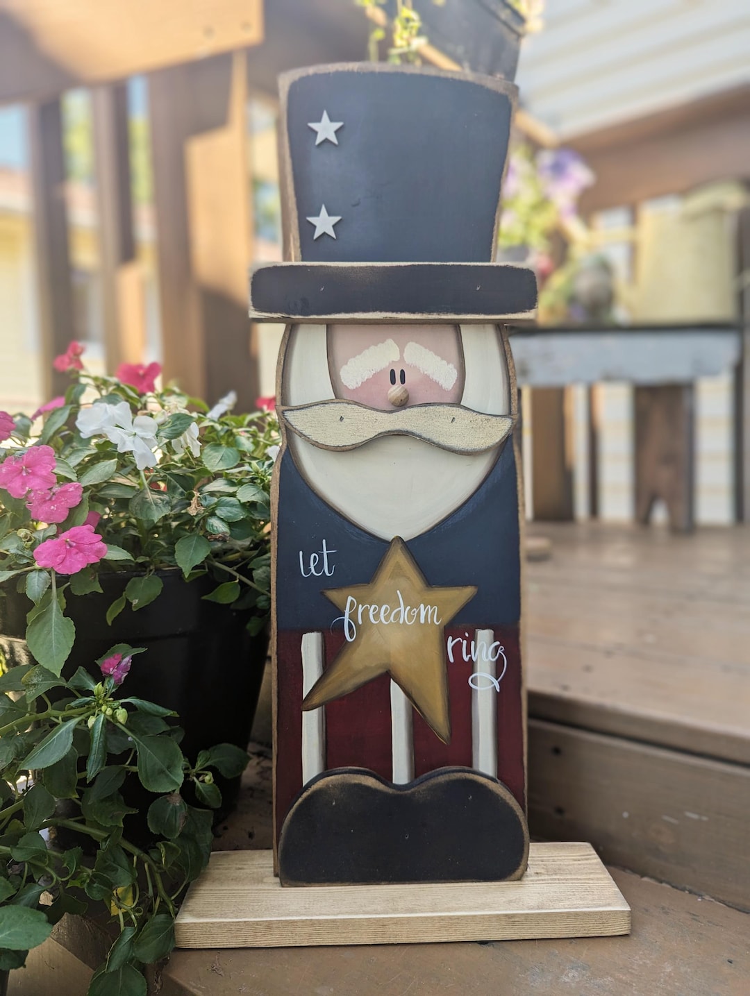 Wood Prim Uncle Sam/24" Tall/ Made PER Order NOT Ready to Ship ...