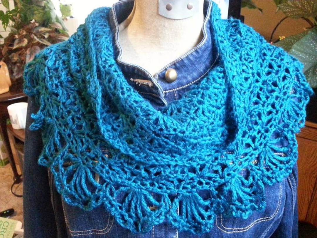 Open Shell Crochet Cowl - PDF Pattern - Etsy