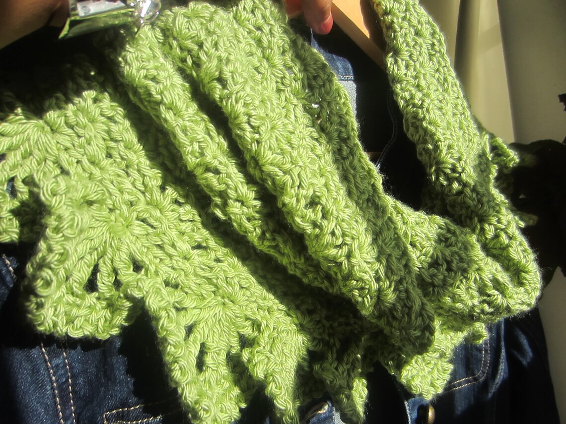 Open Shell Crochet Cowl - PDF Pattern - Etsy