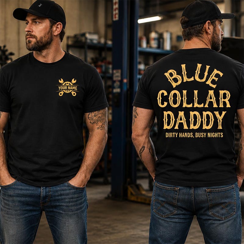 Brown Collar T Shirt - Etsy