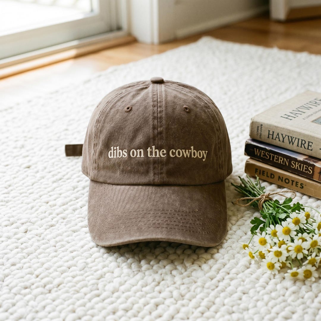 Embroidered Cowboy Hat, Western Cap, Country Music Lover Gift - Etsy