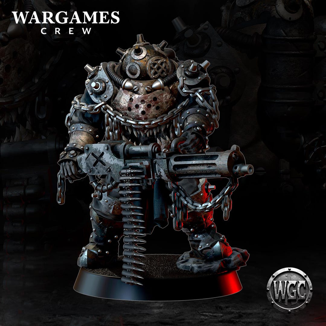 Abyssal Iron Gorger With Shooting Weapon (anointed Infantry) - Etsy