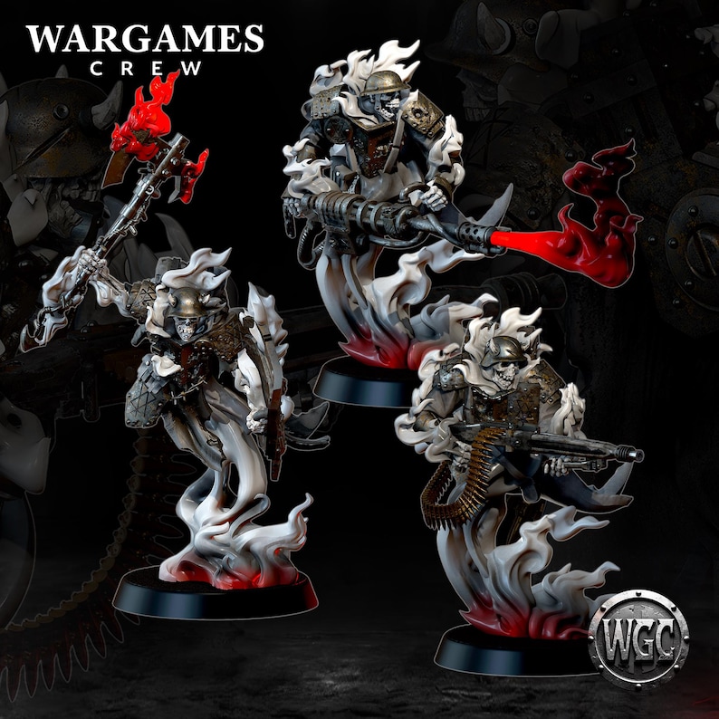 The Saintless Guard (ghost Anointed Heavy Infantry) 8-in-one Pack - Etsy