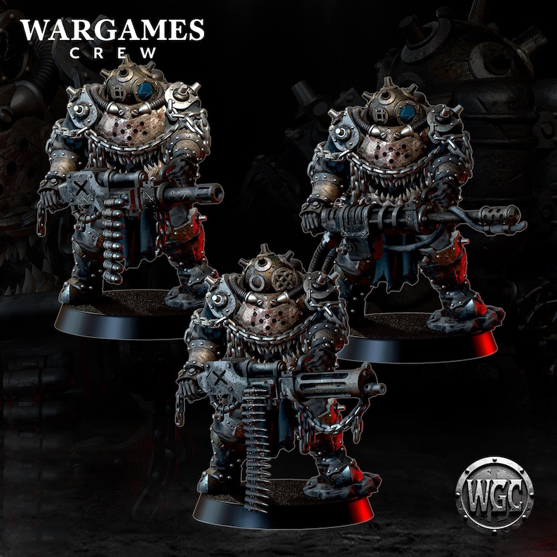 Abyssal Iron Gorger With Shooting Weapon (anointed Infantry) - Etsy