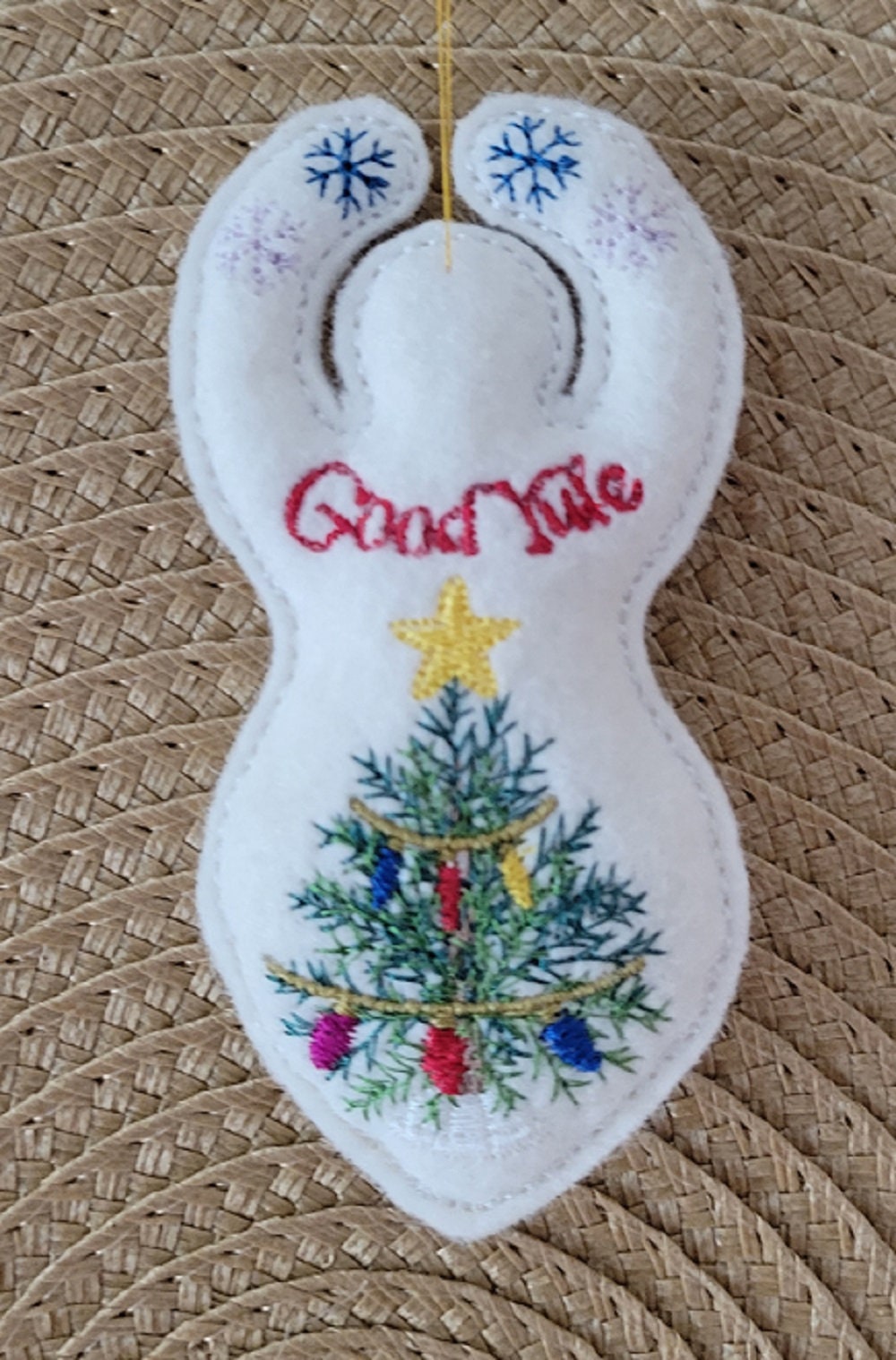 Goddess Ornament: Good Yule; Altar, Sabbat, Wicca, Decoration, MADE TO ...
