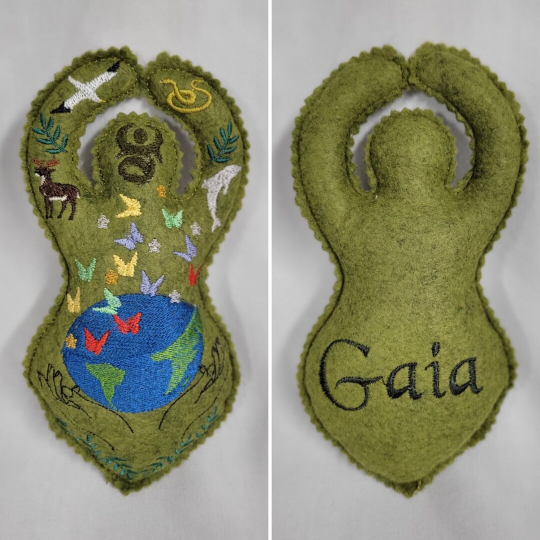 Goddess Doll - Gaia: Altar, Earth, Wicca, Decoration, Snake, MADE TO ...