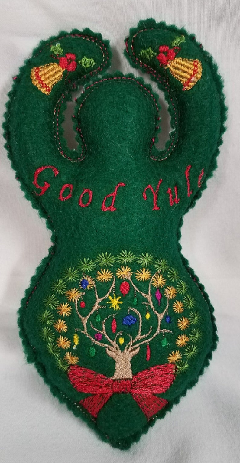 Goddess Doll: Good Yule Altar Sabbat Wicca Decoration | Etsy