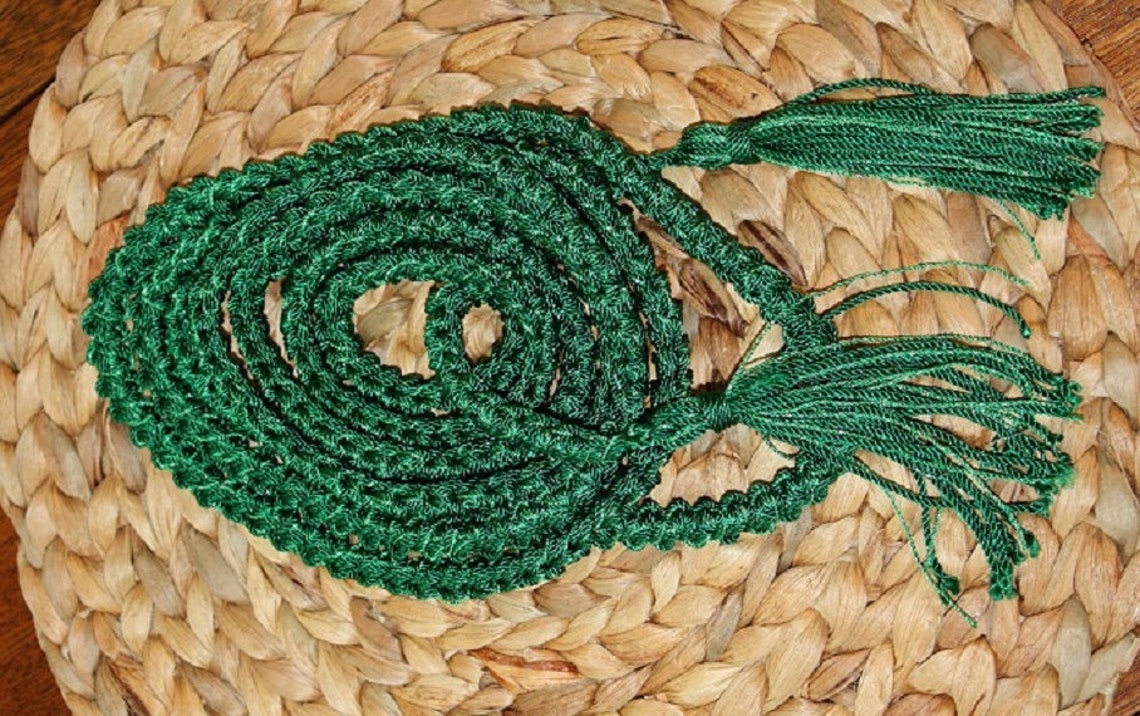 Element of Earth Cord Made to Order Cingulum Spell Cord - Etsy