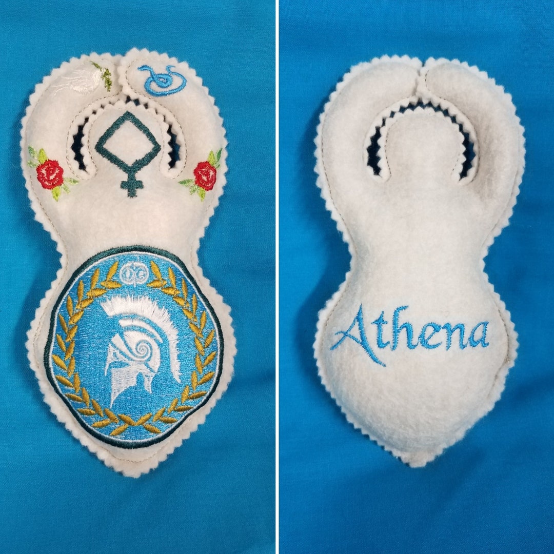 Goddess Doll: Athena Altar Moon Wicca Decoration - Etsy
