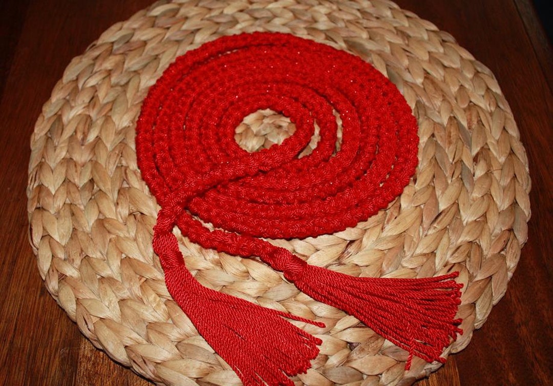 Element of Fire Cord; Made to Order, Cingulum, Spell Cord, Wicca, - Etsy