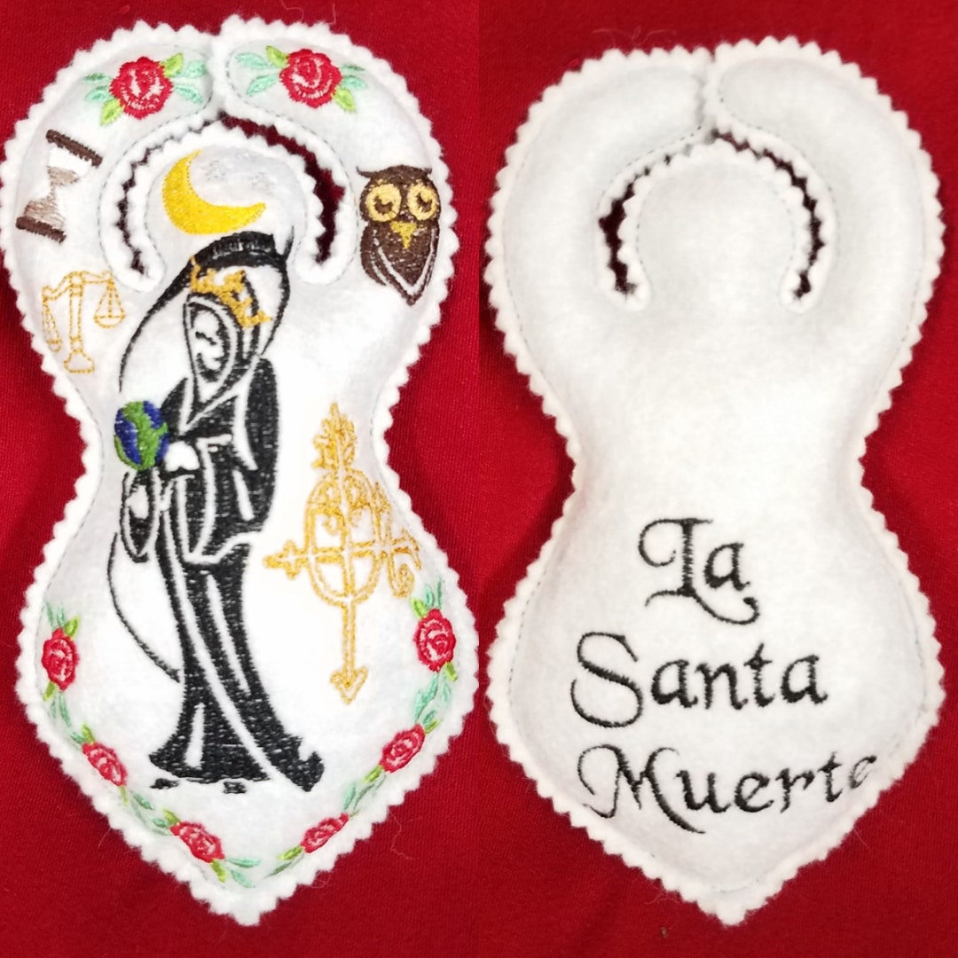 Goddess Doll: La Santa Muerte; Altar, Death, Wicca, Decoration, Saint ...