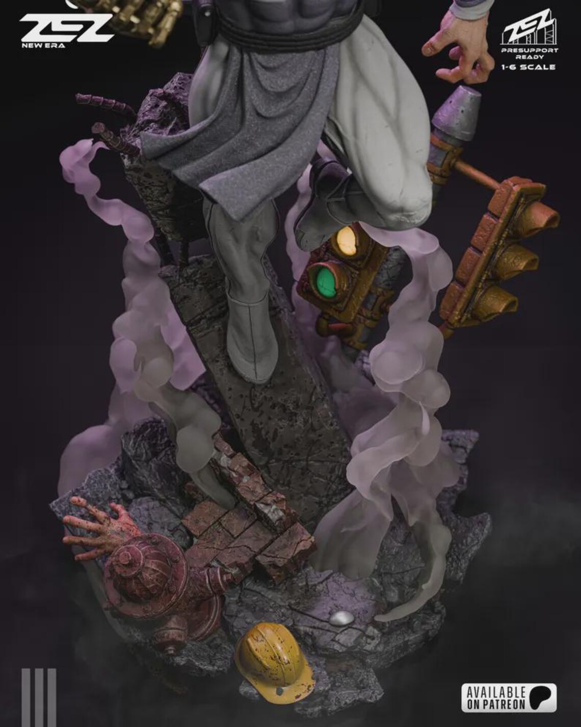 Conquest Statue – Invincible Fan Art - Hand Painted 3D Printed Figure ...