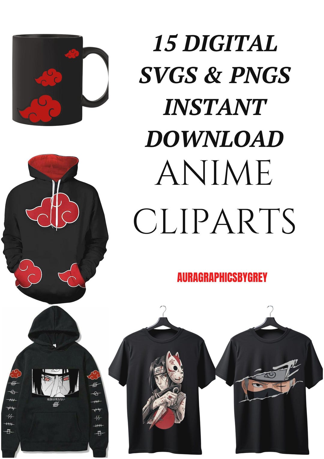 Itachi Anime SVG PNG | Uchiha Clan Design, Cricut Cut File (digital ...