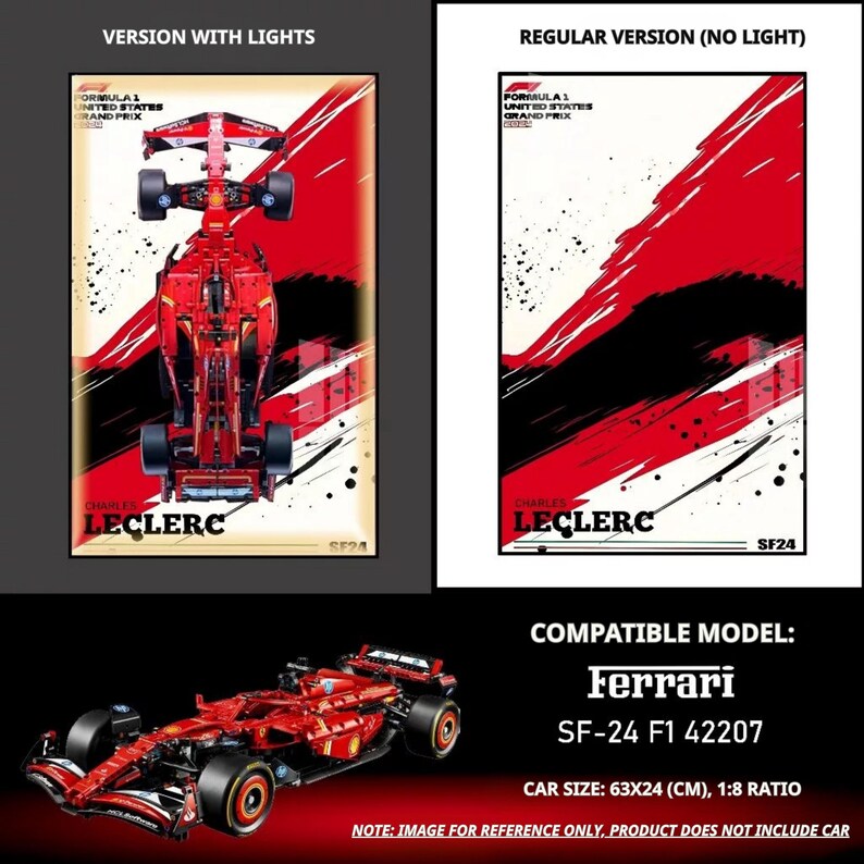 Personalized LEGO F1 Wall Display – Formula 1 Speed Champions Frame ...