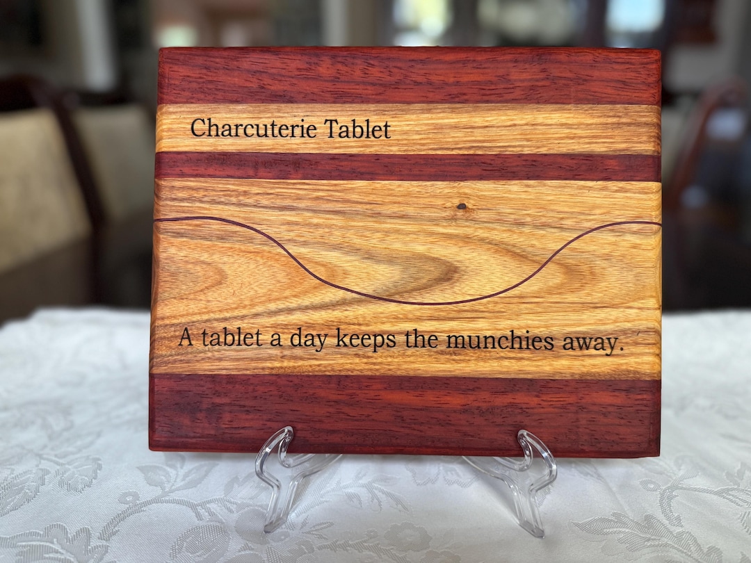 Exotic Wood Charcuterie Tablet - Etsy