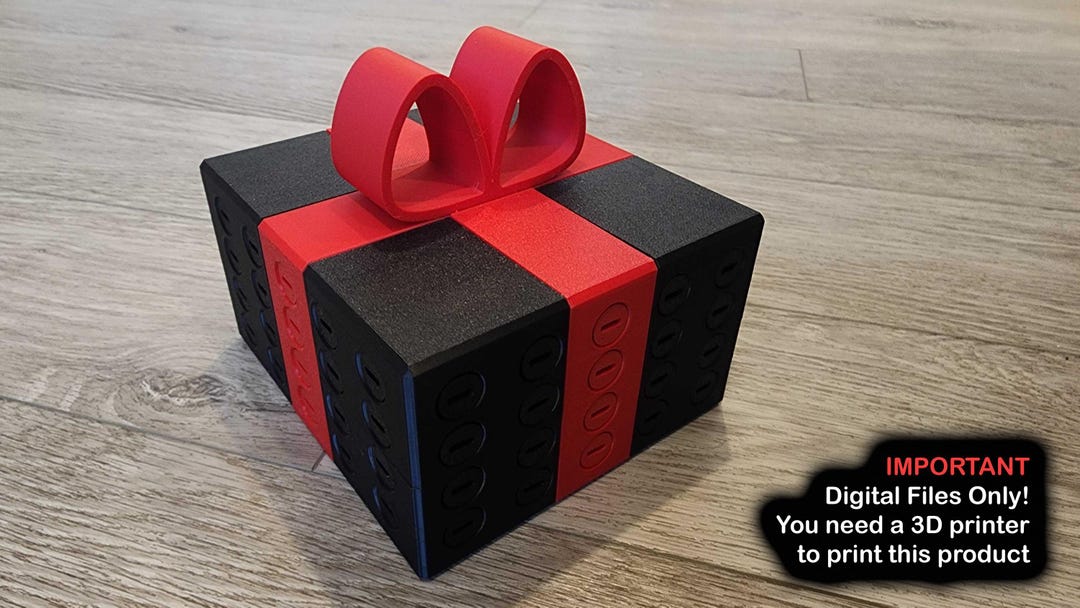 Annoying Gift Box Puzzle – 200 Screws, Prank Gift (digital STL File) - Etsy