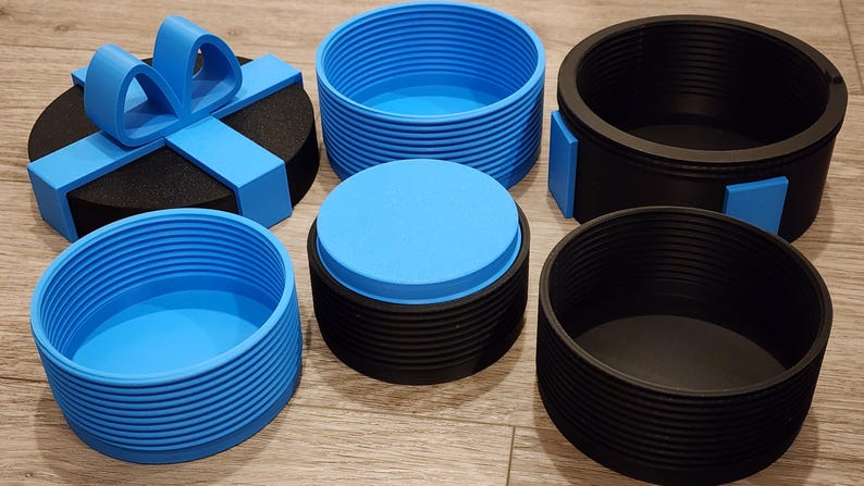 The World’s Most Annoying Gift Box – DIGITAL STL FILE | 3D Printed ...