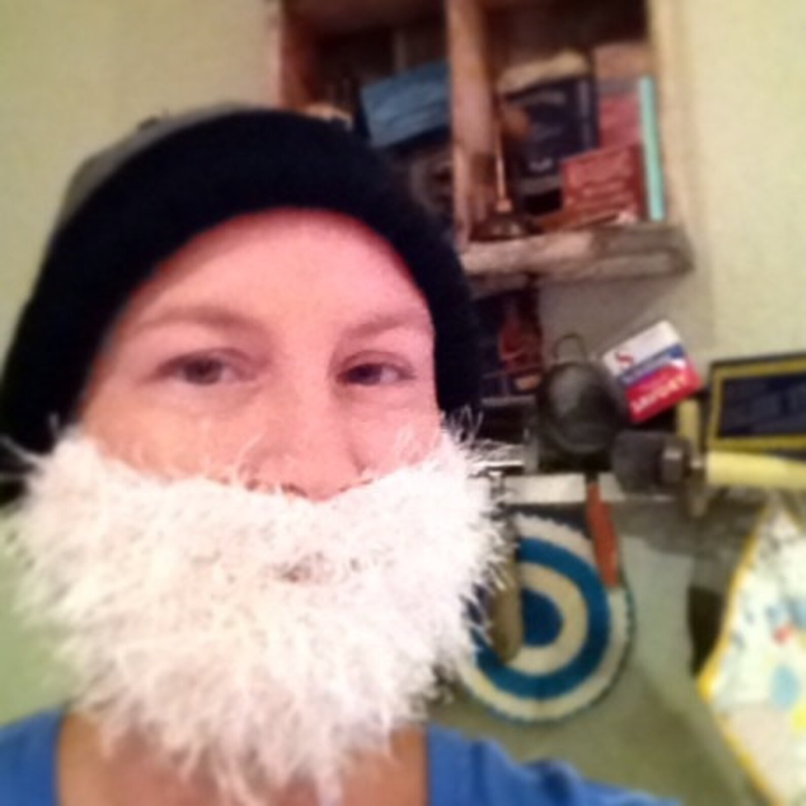 Fuzzy Beard in PINK Hand Crochet Beard and Mustache Only - Etsy