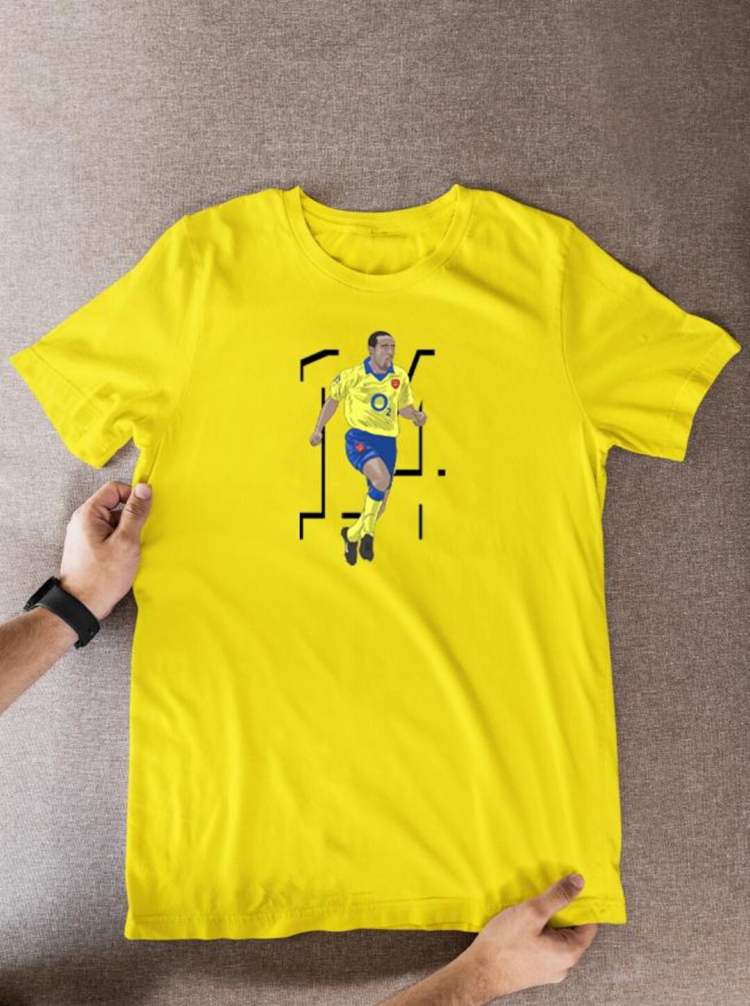 Thierry Henry Invincible Theme Unofficial Arsenal Football Cartoon ...