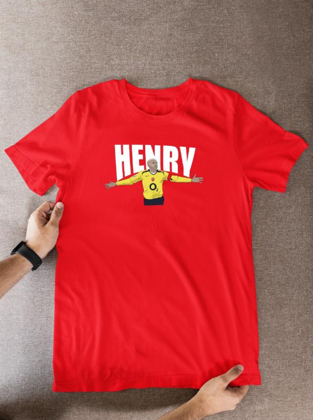 Thierry Henry Invincible Theme Unofficial Arsenal Football Cartoon ...