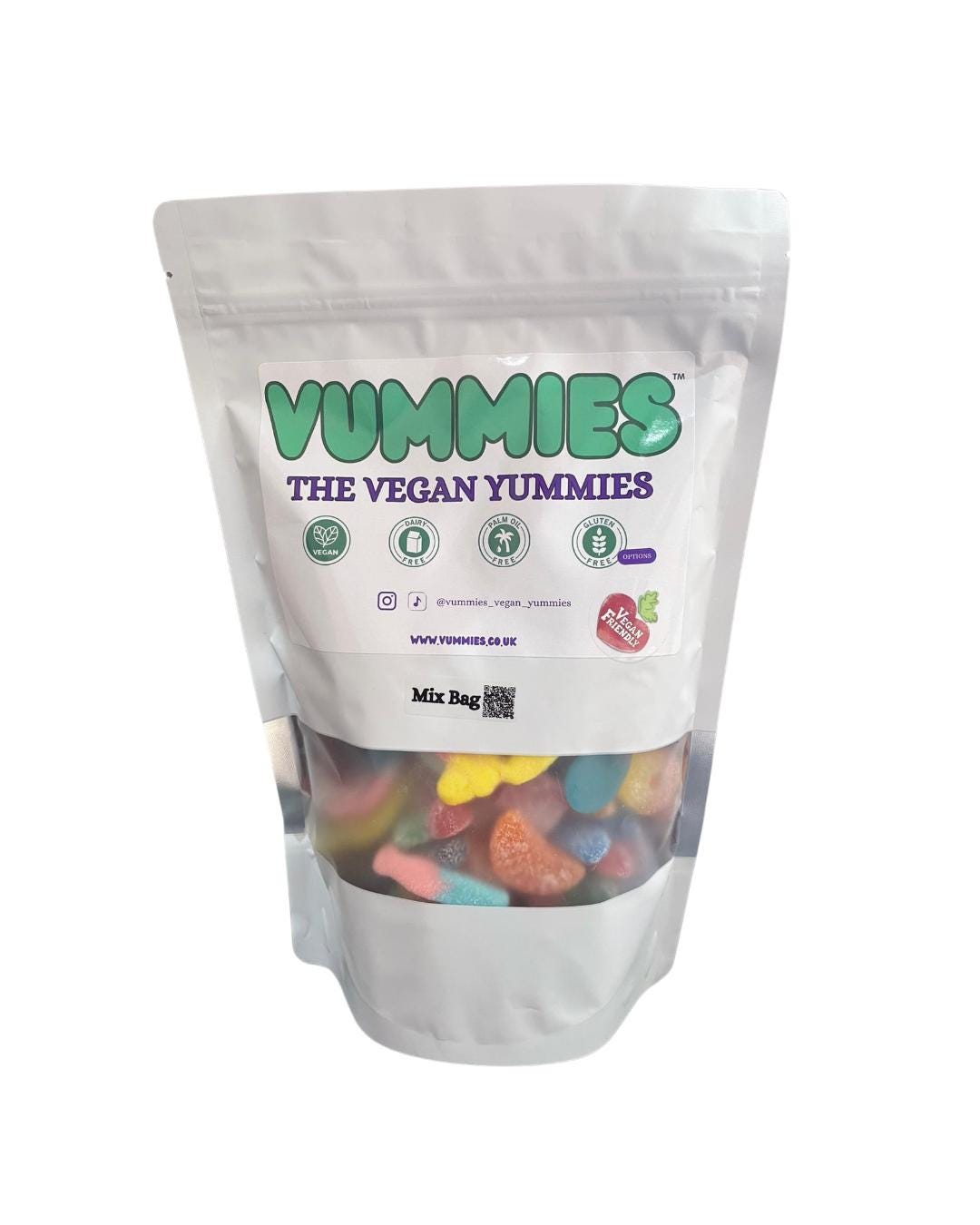 Vegan Sweet Mix: Fizzy & Non-fizzy Candy Pouches With Bubs - Etsy