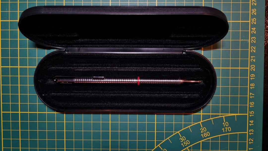 Rotring 900 Ballpoint- RARE- Vintage Chrome Body-knock/ (side-knock ...
