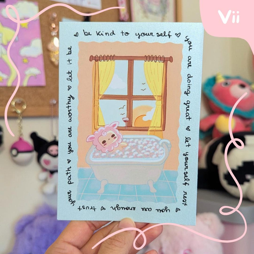 Print A6 Cloudy Little Buddy - Etsy