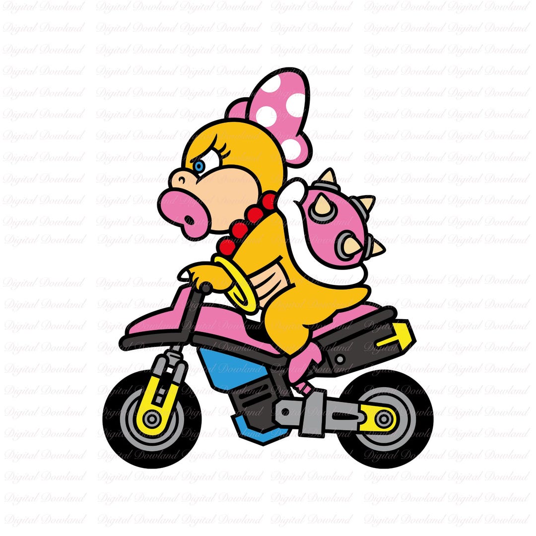 Super Mario Png, Mario Kart PNG, Mario Png, Wendy Png (digital Download ...