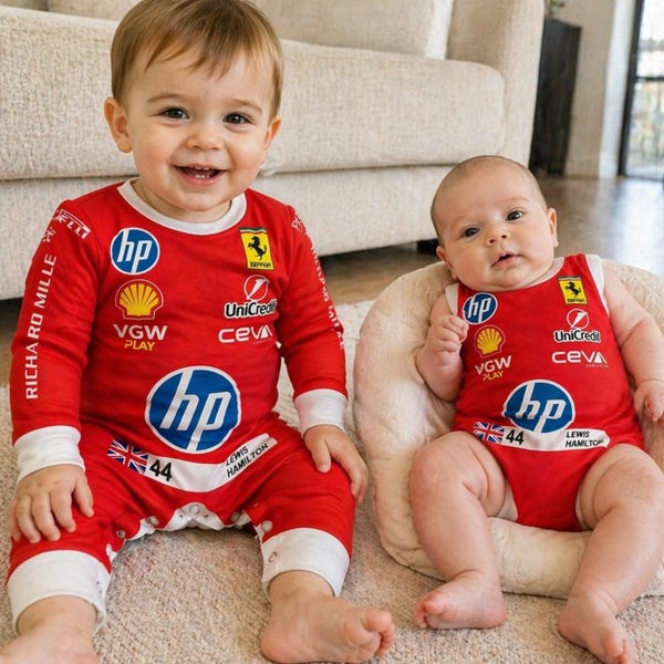 Ferrari Baby Suit - Etsy UK