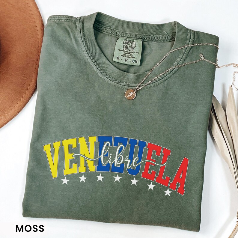 Comfort Colors® Venezuela Libre Shirt, 2026 Freedom Tee With Flag ...