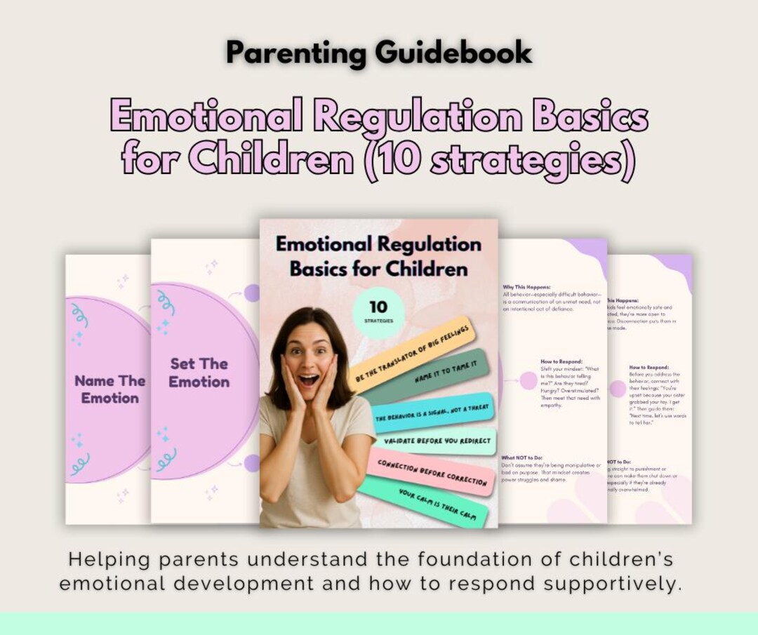 Emotional Regulation Basics for Children - 10 Strategies - Parenting ...
