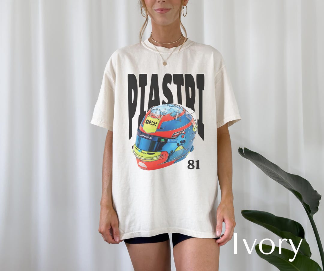 Oscar Piastri Mclaren F1 T-shirt | Formula 1 Racing Tee | Mclaren Team ...