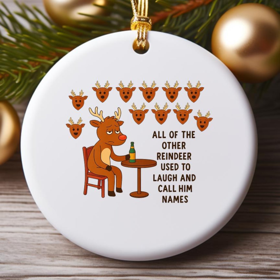 All of the Other Reindeer Used to Laugh and Call Him Names Christmas ...