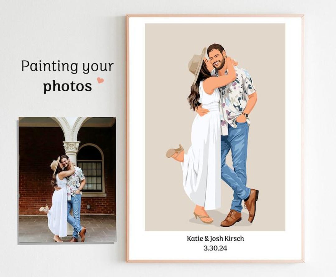 Custum Photo to Digital Drawing as Anime or Any Style - Etsy