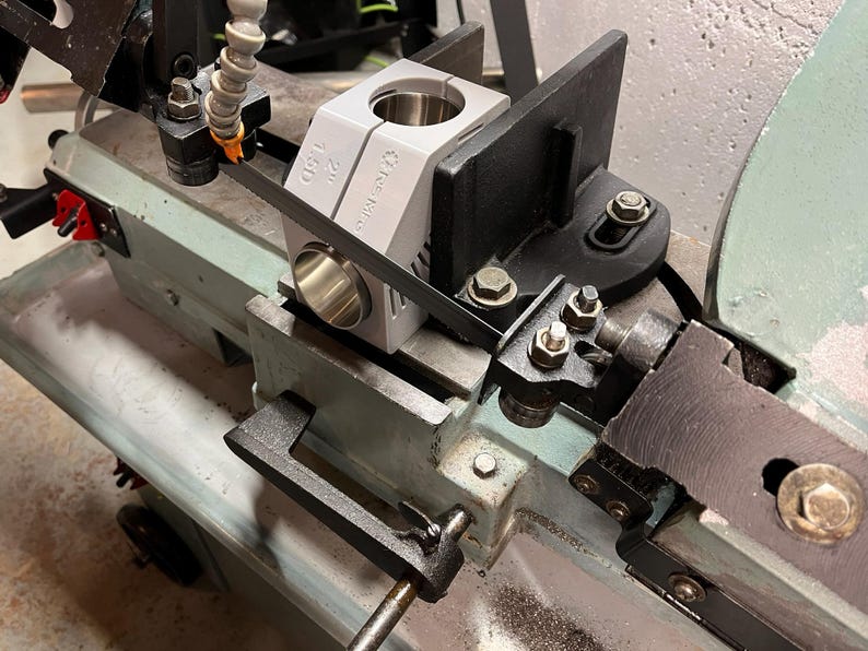 90 Degree Mandrel Bend Cutting Jig for Horizontal Bandsaw - 1.5" to 4 ...