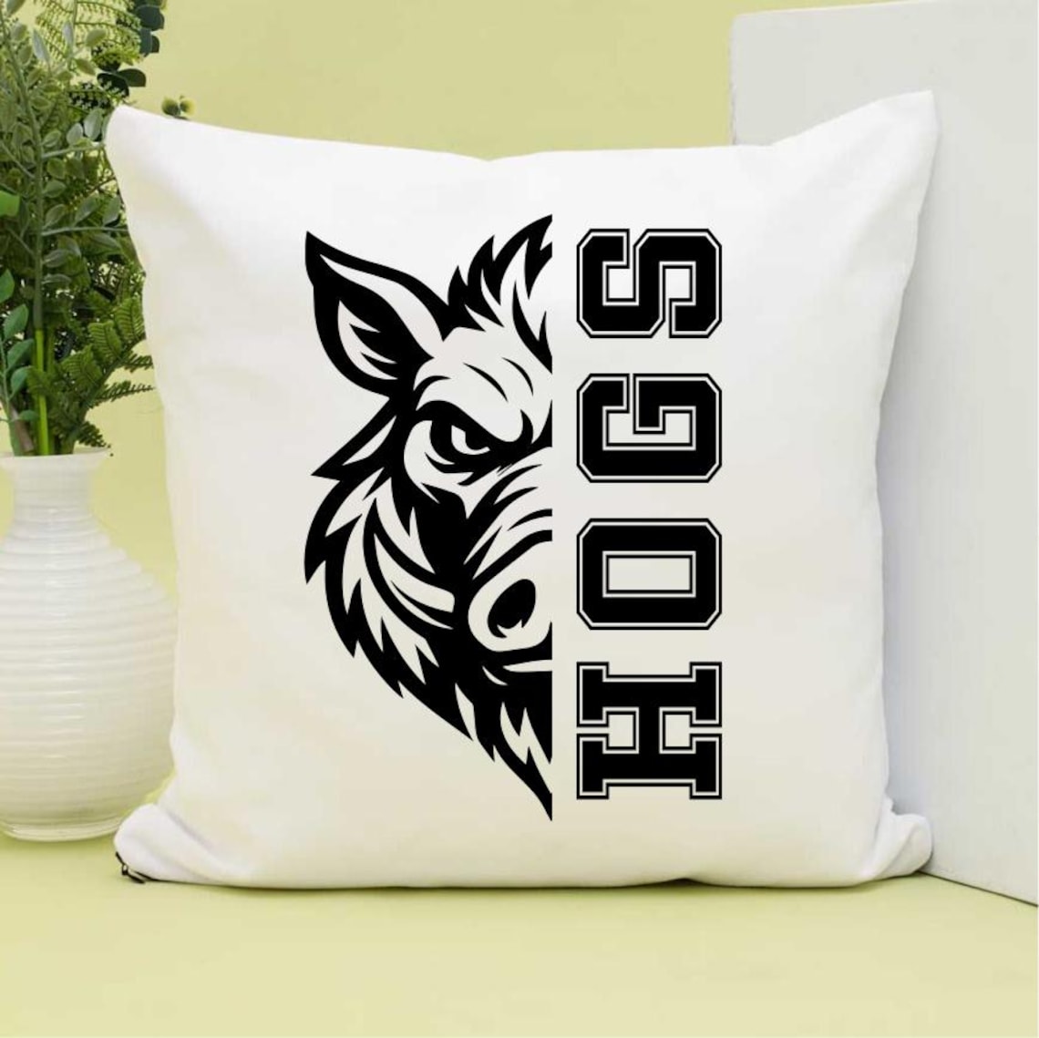 Hogs Svg Team Logo, Hogs Bundle PNG, Baseball, Basketball, Football ...