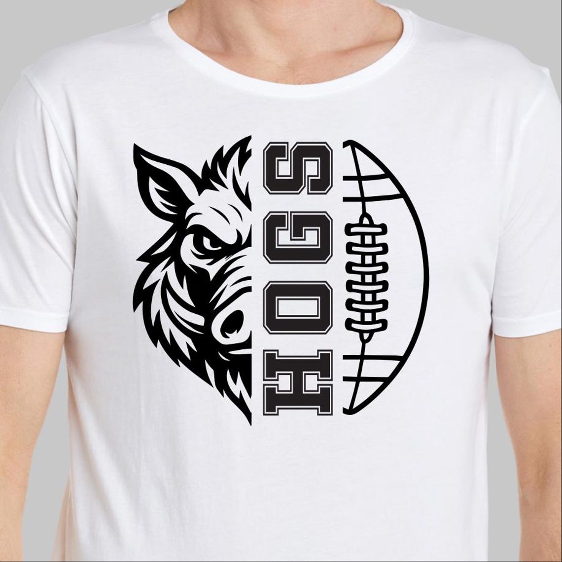 Hogs Svg Team Logo, Hogs Bundle PNG, Baseball, Basketball, Football ...