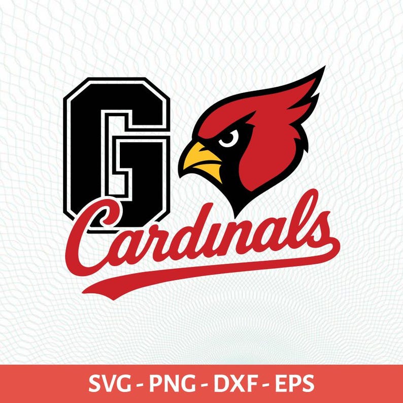 Cardinal SVG, Cardinals Svg Logo, Cardinals Football Svg, Cardinal PNG ...