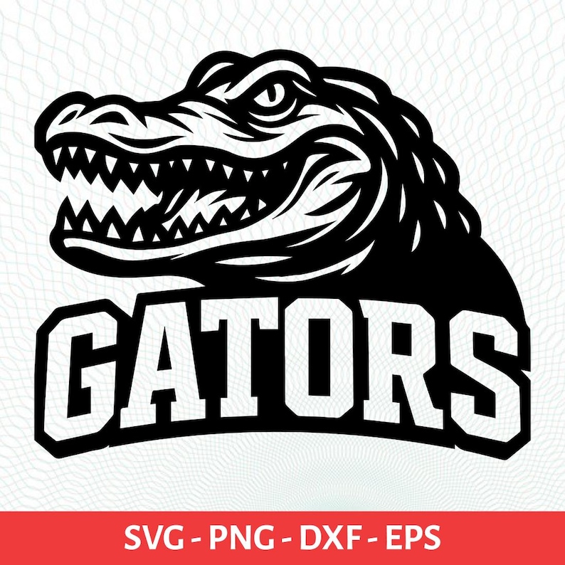 Gators SVG Logo School Sport Team, Gators PNG, PDF, Dxf File Baseball ...