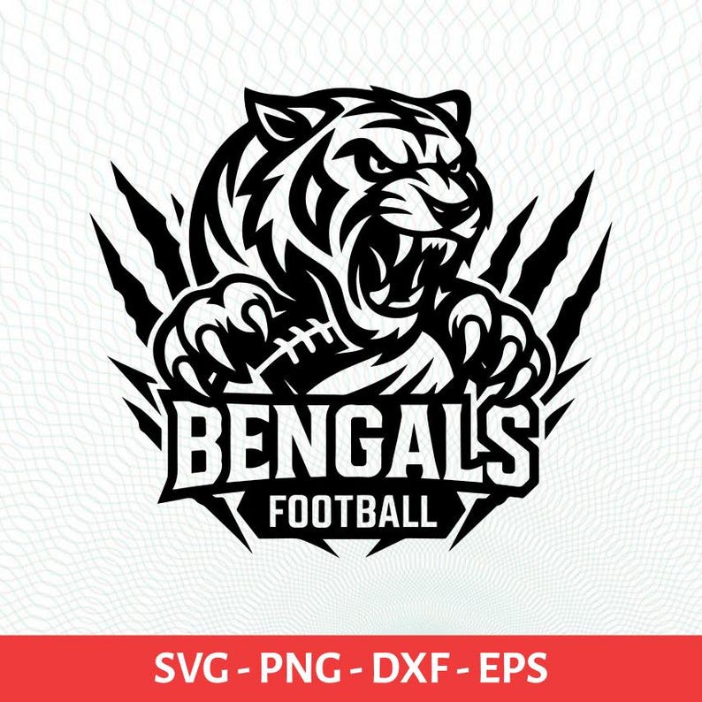 Bengals Svg Sports Team Logo SVG PNG DXF Baseball, Basketball, Football ...