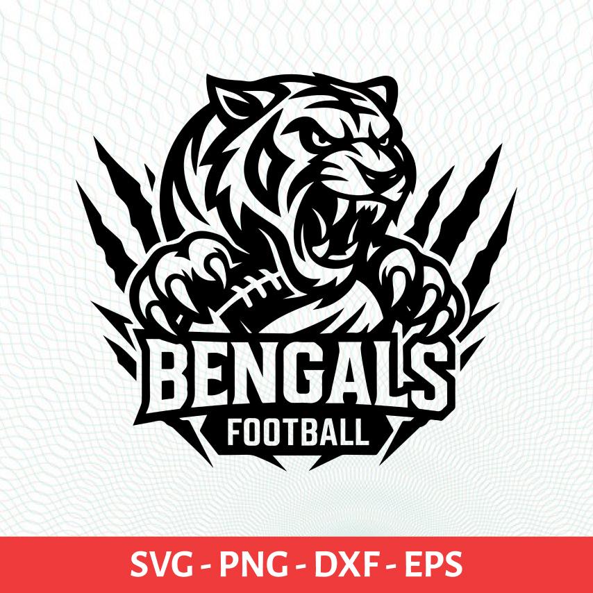 Bengals Svg Sports Team Logo SVG PNG DXF Baseball, Basketball, Football ...