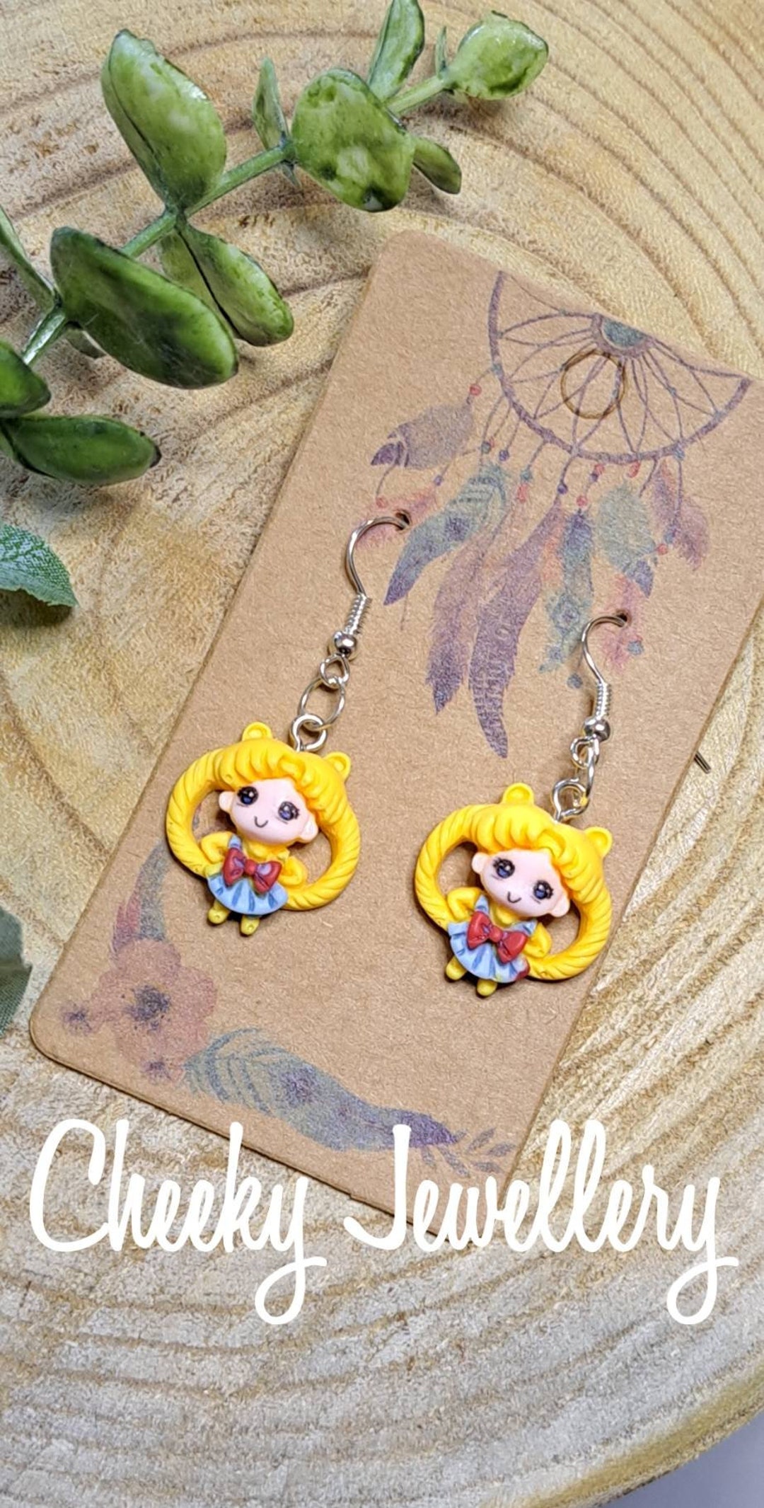 Anime Character Earrings, Gotta Collect the All so Cute. Resin Earrings ...