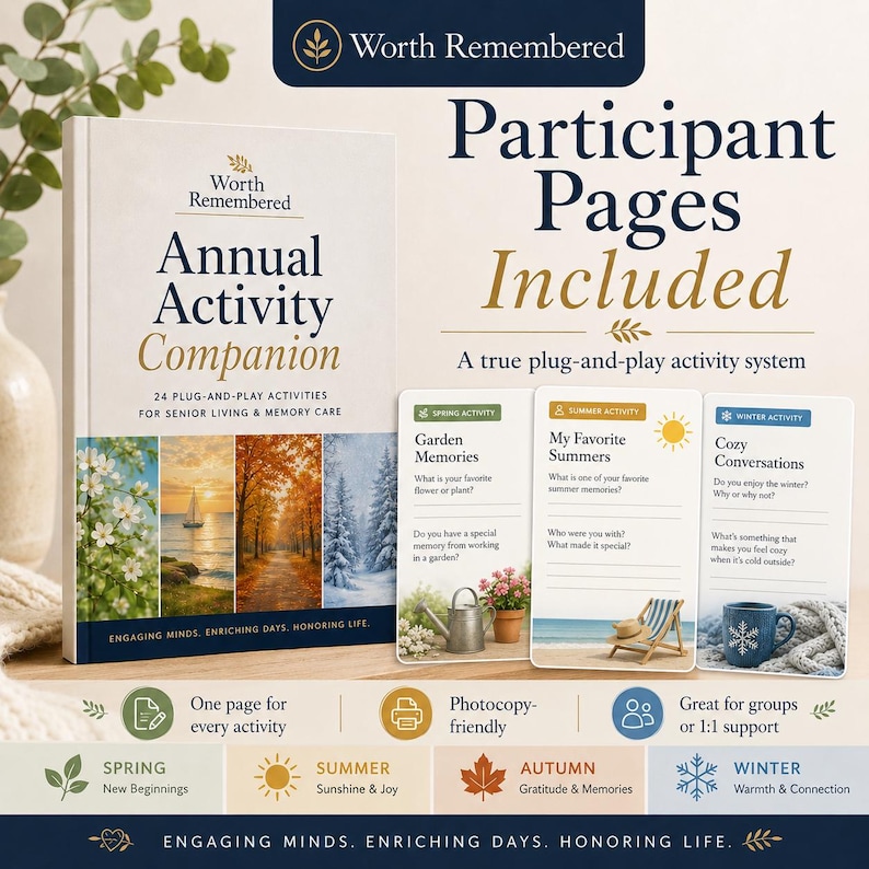 Recreation Therapy Activity Manual | Annual Activity Companion for ...