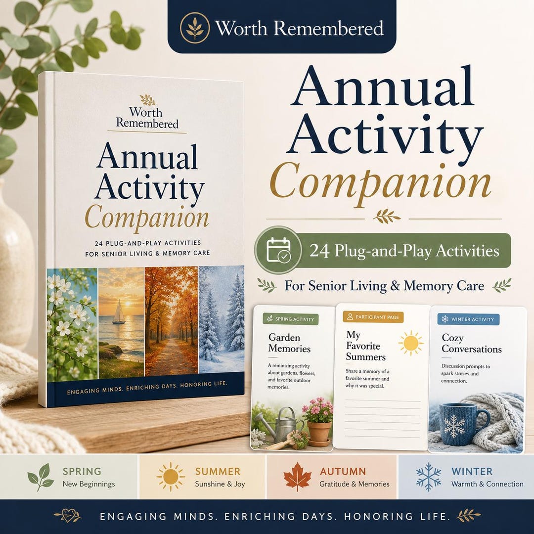 Recreation Therapy Activity Manual | Annual Activity Companion for ...